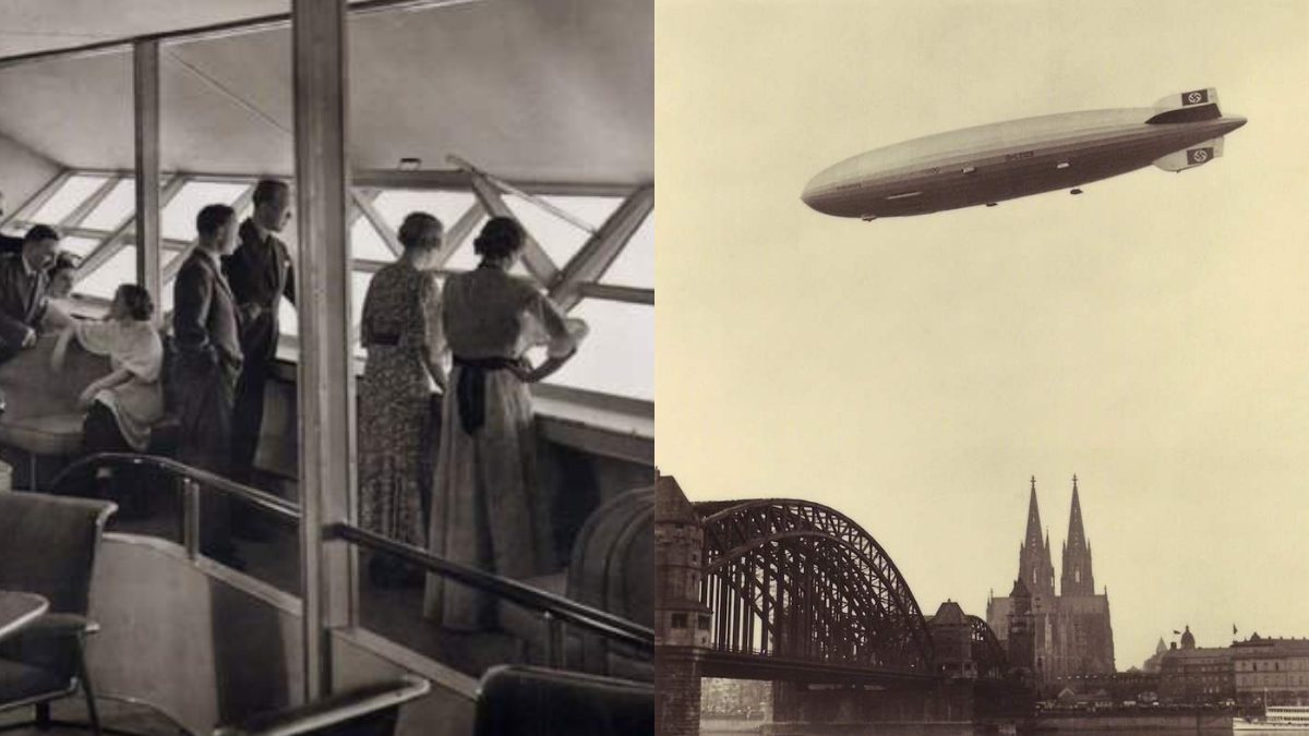 เรือเหาะ Hindenburg LZ-129 ของเยอรมัน