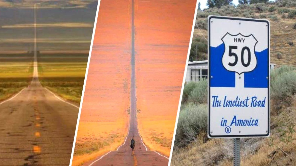 U.S. Route 50 รัฐเนวาดา หนึ่งในถนนที่เปลี่ยวและยาวที่สุดในโลก