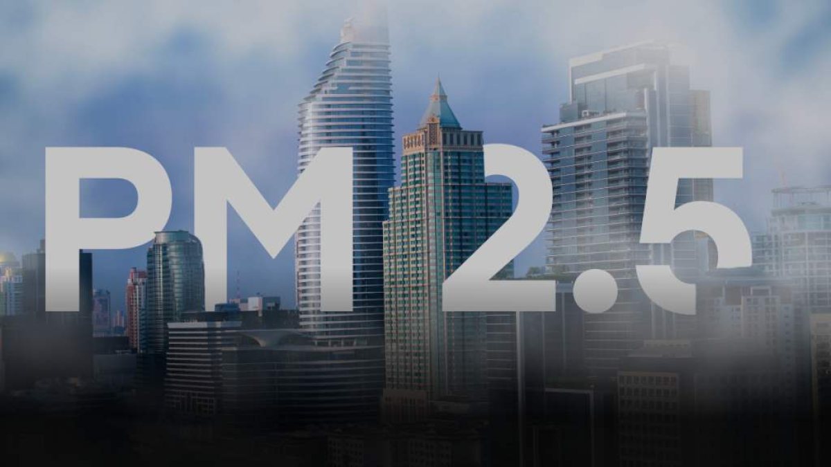 จังหวัดที่มีฝุ่น PM 2.5 มากที่สุดในประเทศไทย