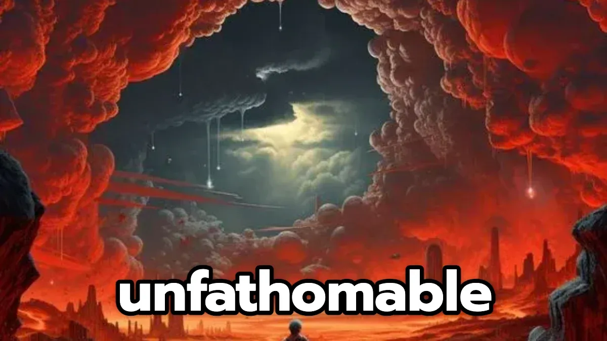 unfathomable: หยั่งไม่ถึง