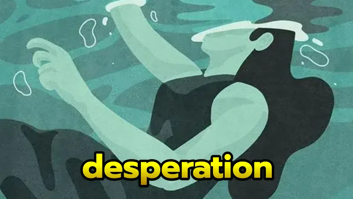 desperation: ความสิ้นหวัง ความหมดหวัง