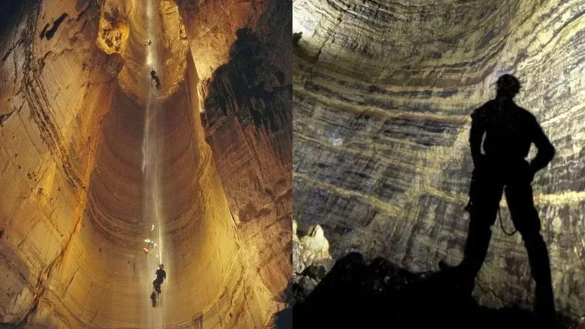 ถ้ำ Krubera หรือ ถ้ำของอีกา หนึ่งในถ้ำที่มีความลึกมากที่สุดในโลก