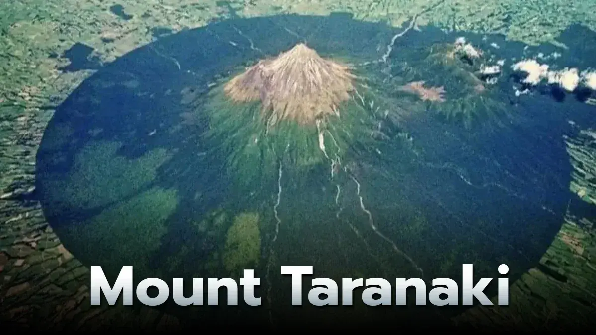 อุทยานแห่งชาติ Mount Taranaki ในนิวซีแลนด์