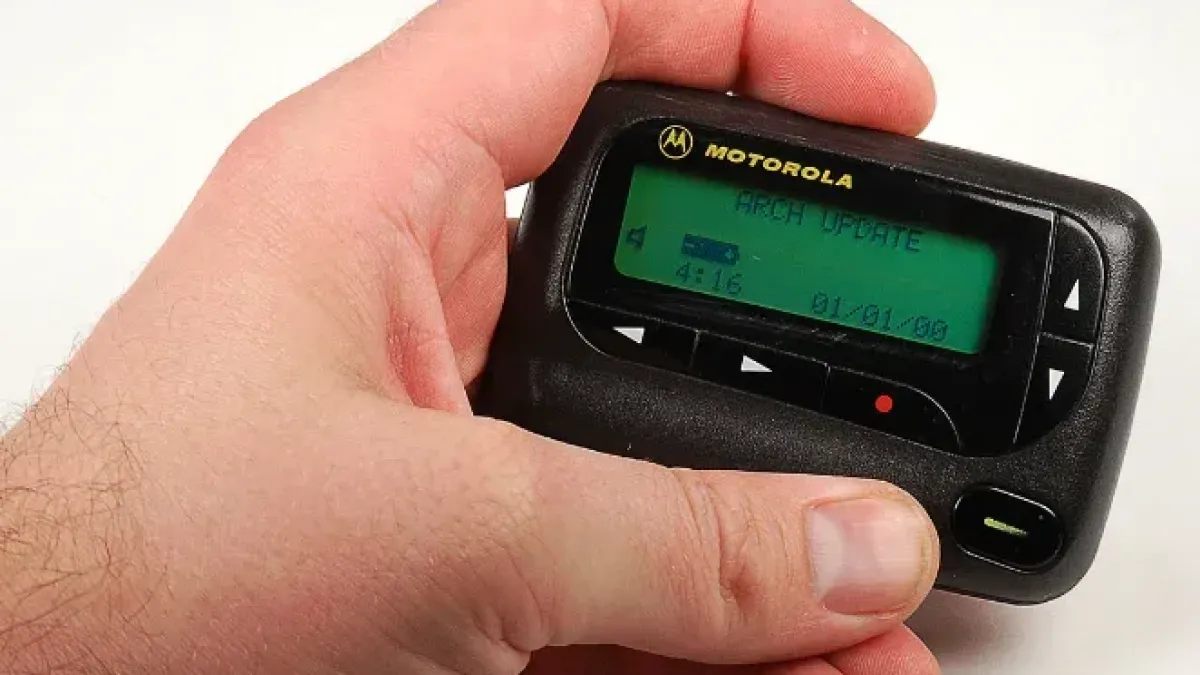 เพจเจอร์ (Pager) อุปกรณ์สุดล่ำจากยุค 90s