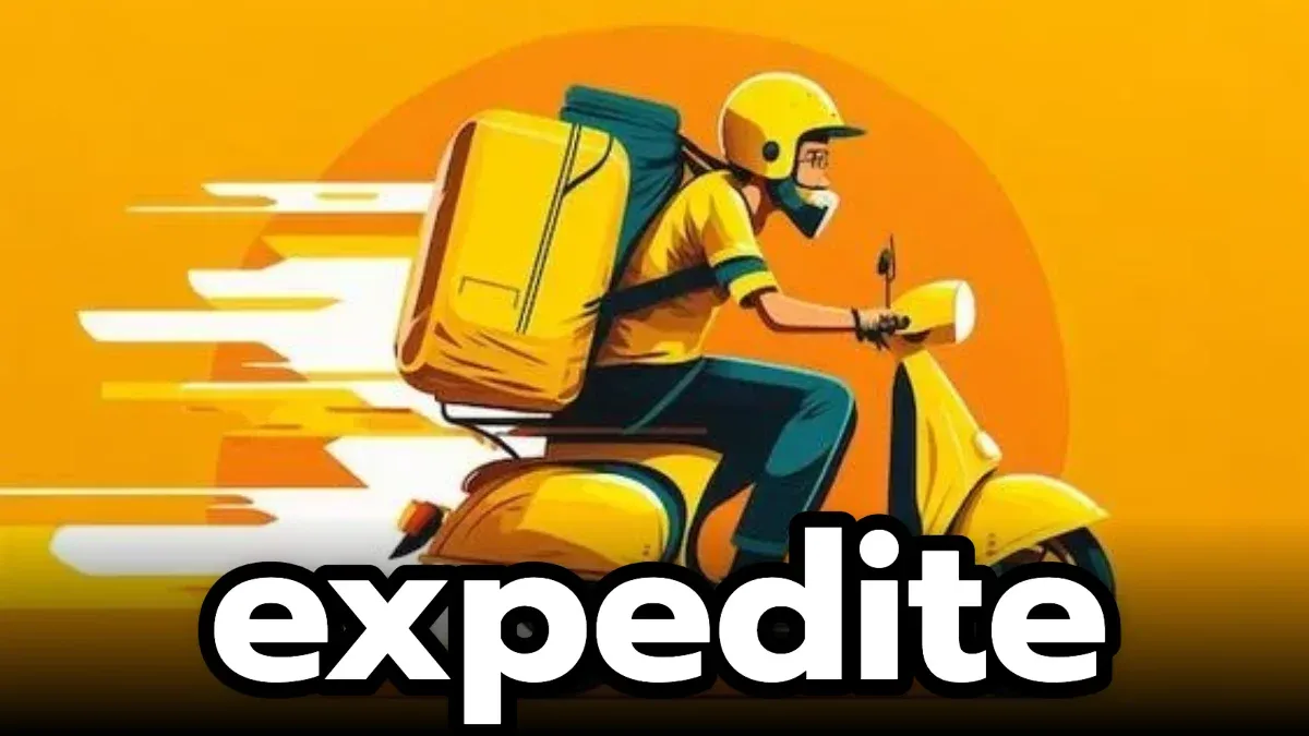expedite: เร่ง เร่งรัด
