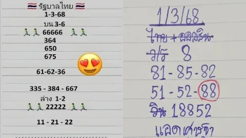 ตรวจหวย ตรวจสลากกินแบ่งรัฐบาล งวดวันที่ 1 ธันวาคม 2567