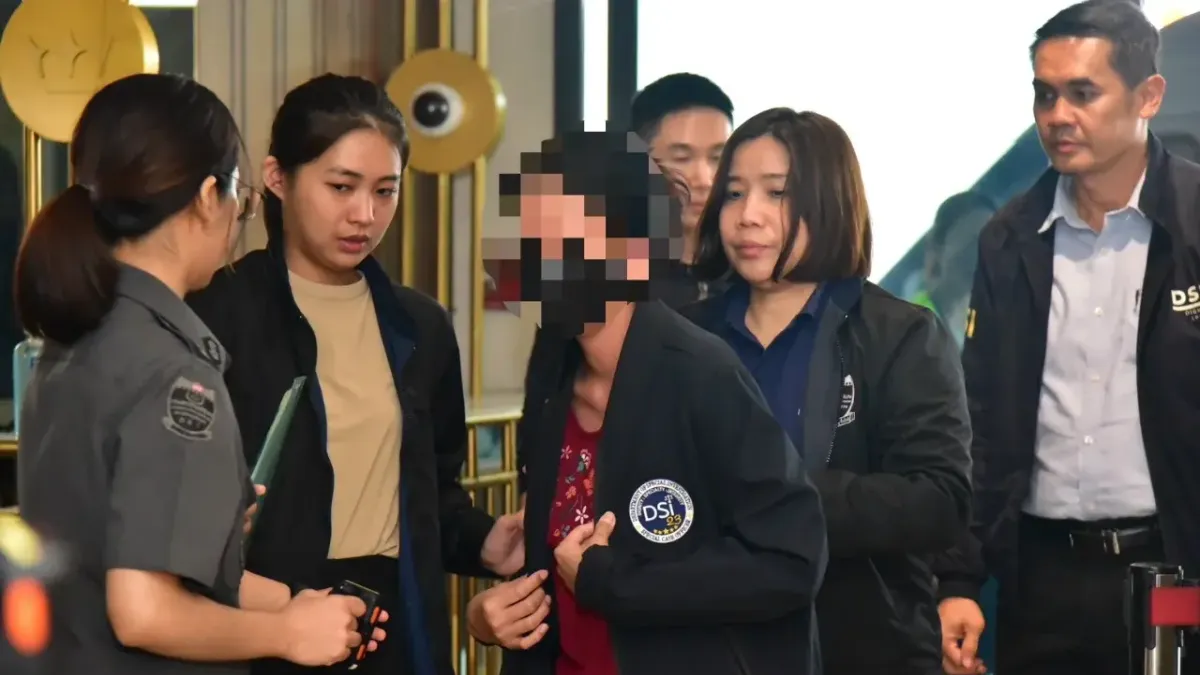 DSI ร่วม สตช. จับกุม “กชพร” สาวโบรคเกอร์ของหมอบุญได้แล้ว หลังหลบหนีจากไทยตั้งแต่ ก.ย. 67