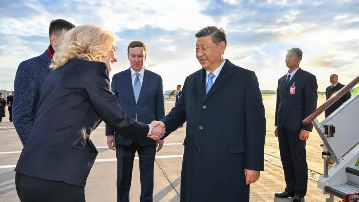 ผู้นำจีนเดินทางเยือนรัสเซียอย่างเป็นทางการแล้ว