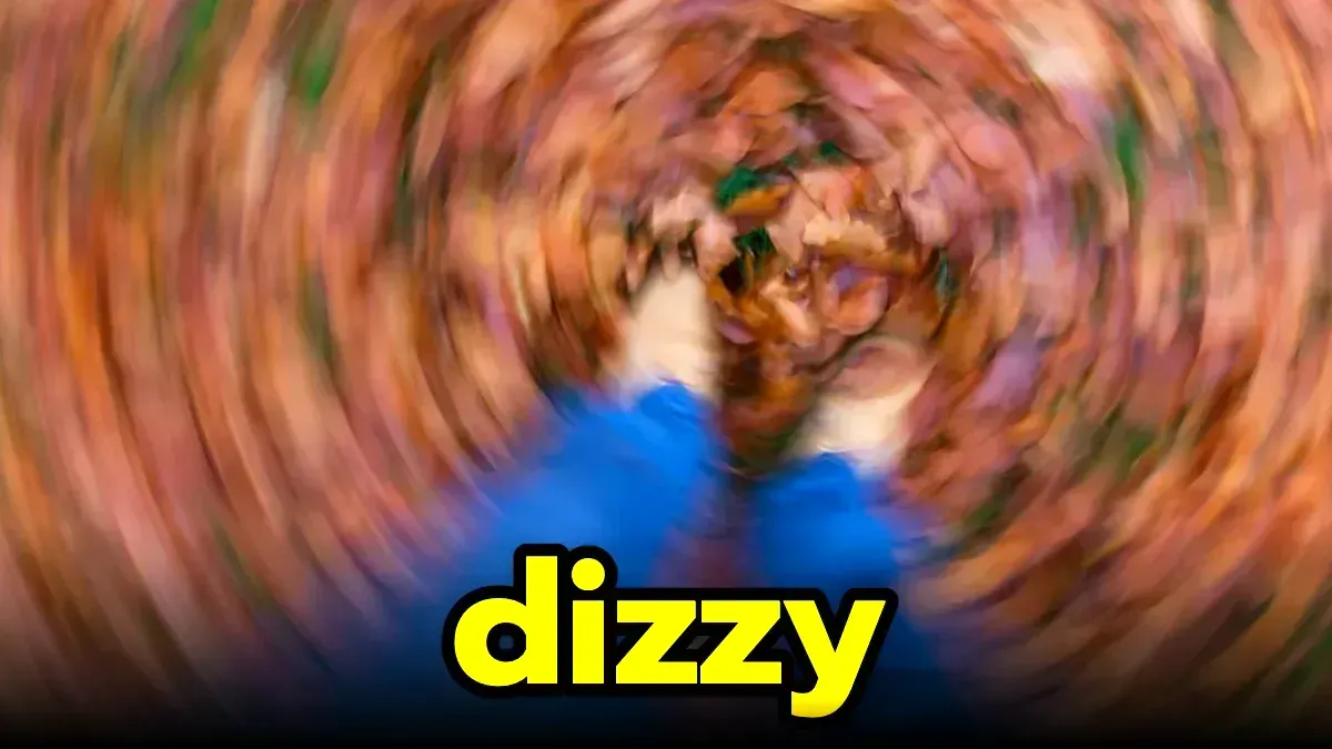 dizzy: เวียนศีรษะ วิงเวียน