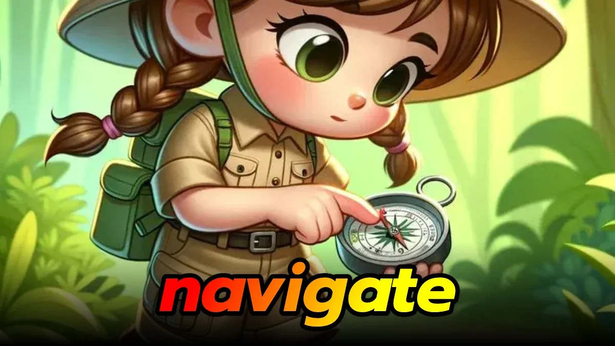 navigate: นำทาง