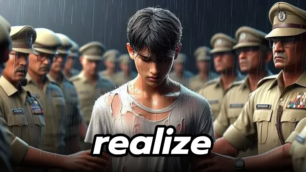 realize: ตระหนัก ได้คิด
