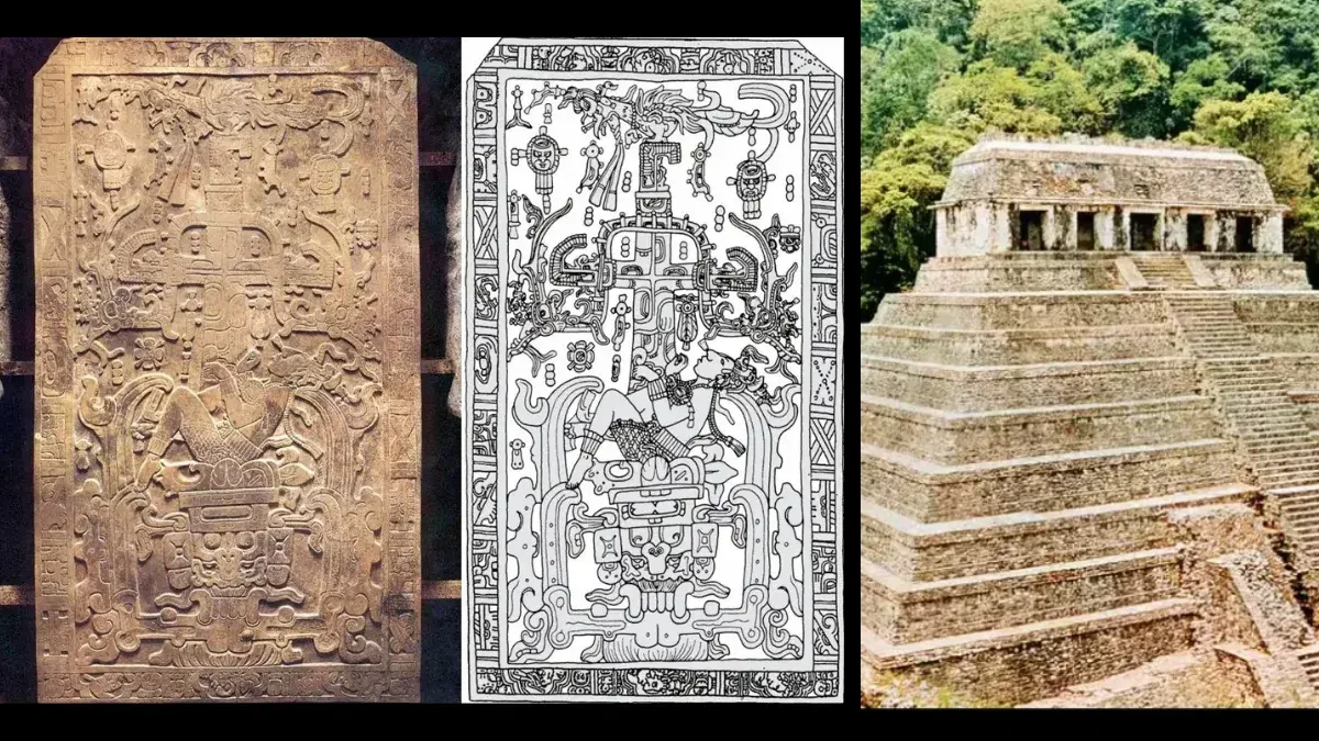 รหัสลับแห่งดวงดาว : ความลับที่ซ่อนอยู่ในฝาโลงหินของชนเผามายา ...