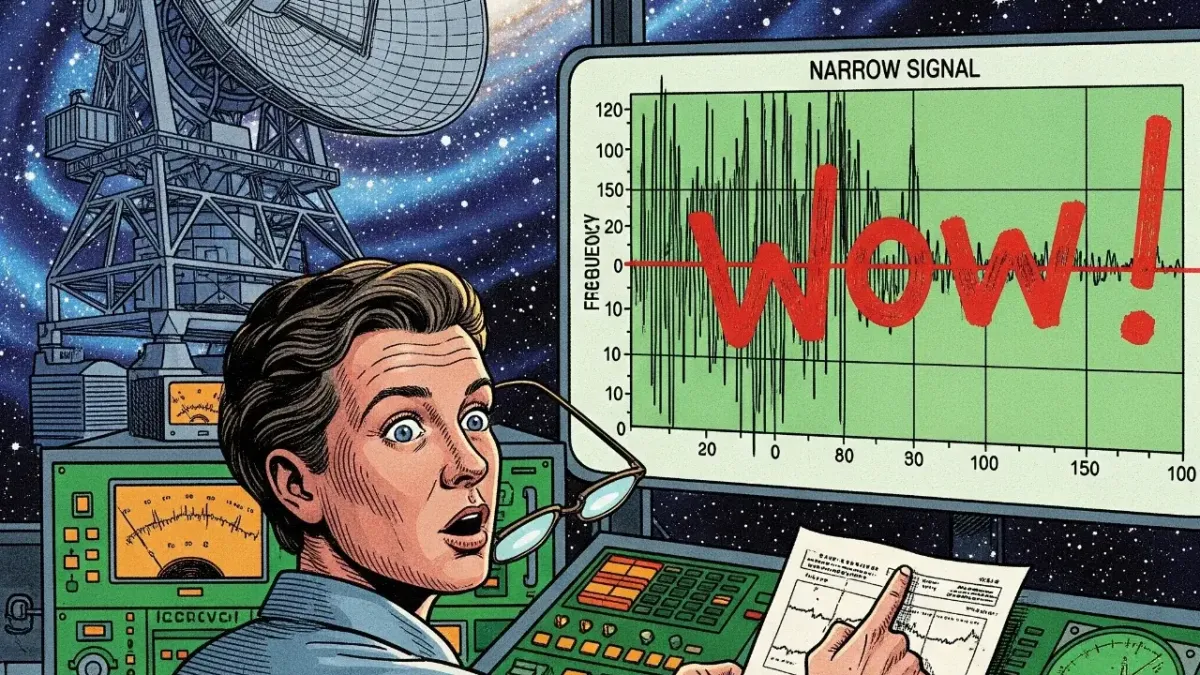 ทฤษฎีใหม่ช็อกโลก! สัญญาณ “Wow! Signal” ที่เคยเชื่อว่ามาจากมนุษย์ต่างดาว ...