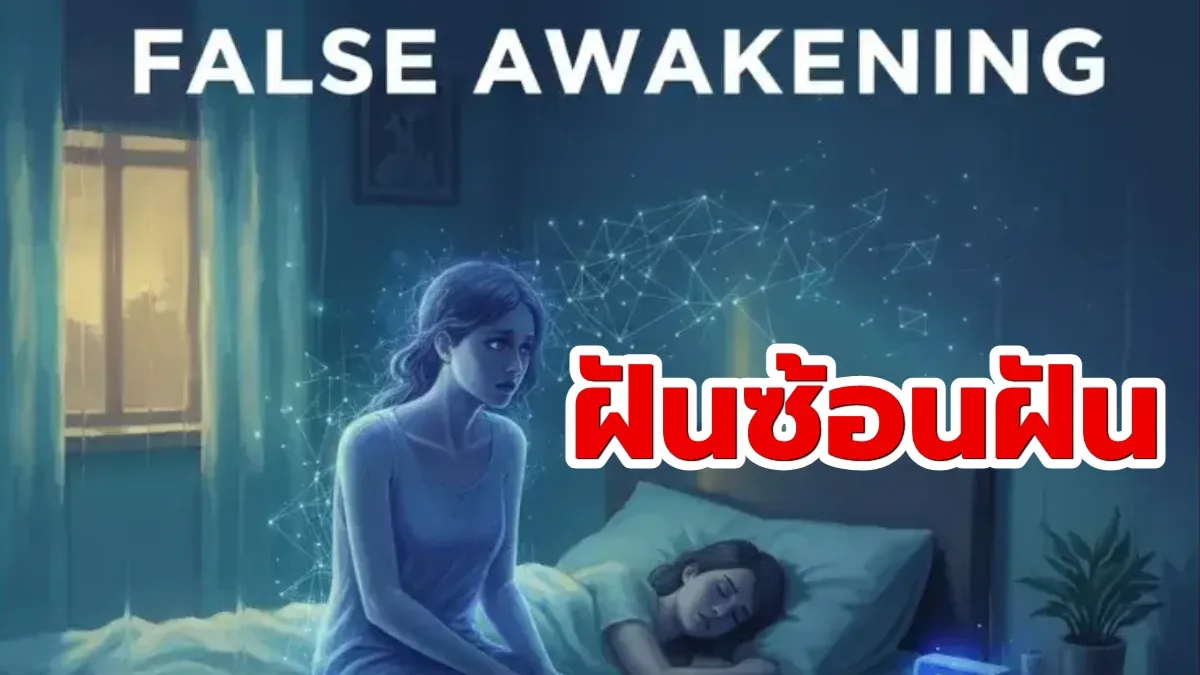 ฝันซ้อนฝัน (False Awakening): ตื่นแล้วแต่ทำไมยังฝันอยู่? ...นี่คือ ...