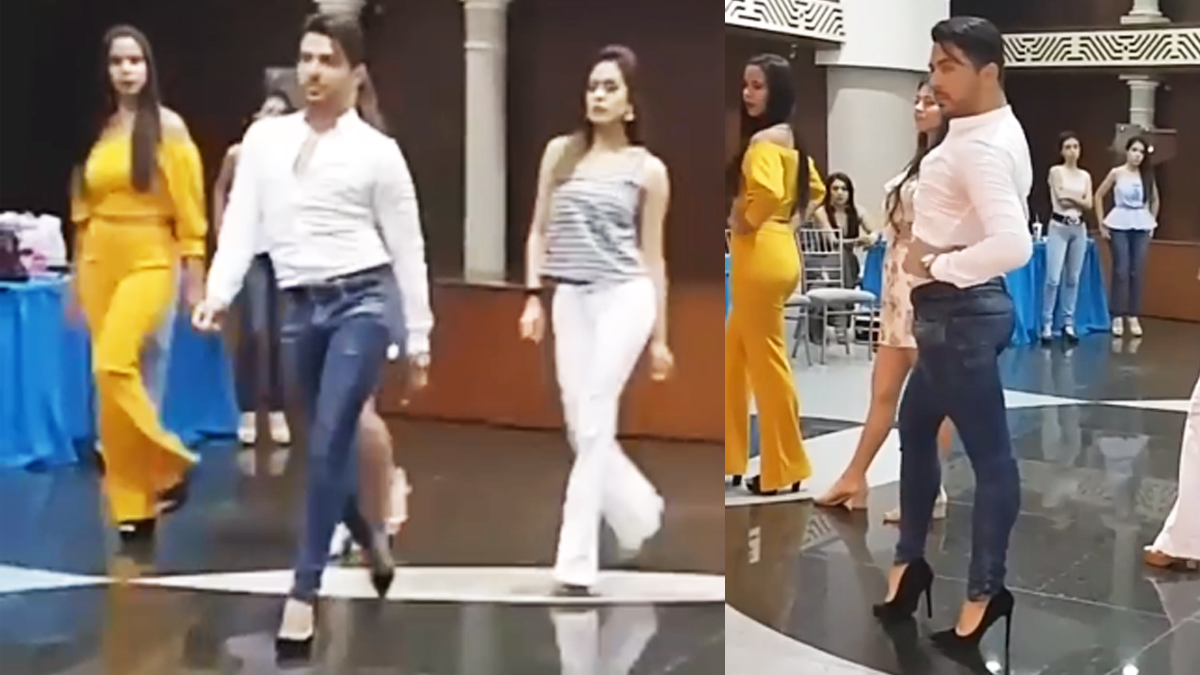 เบื้องหลังที่มาท่าเดินนางงามสวยๆ....