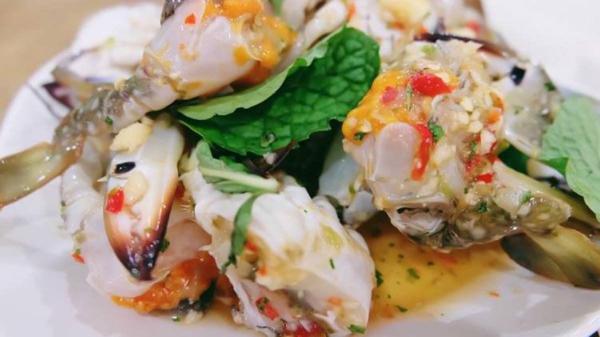 ยำปูม้า