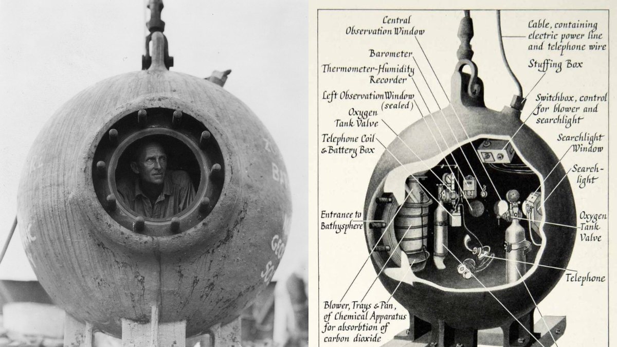 Bathysphere: เรือสำรวจทะเลลึกลำแรกของโลก