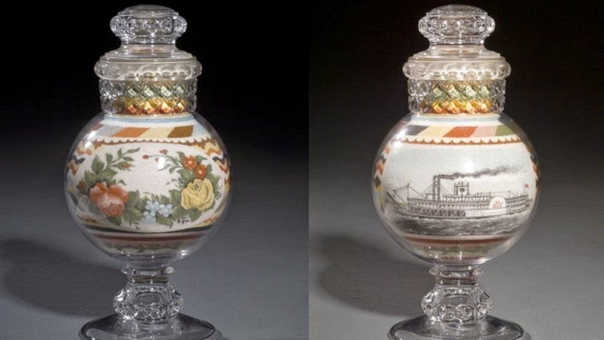 Layered Sand Art โดย Andrew Clemens