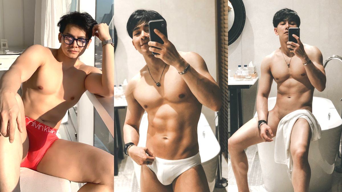 วาร์ปเดือด! Aoffy Pittaya ดีไซน์เนอร์หล่อหุ่นปัง ของแน่น