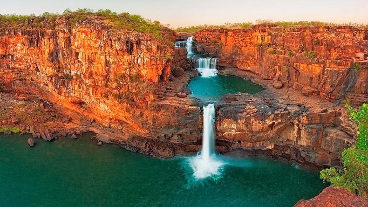 Mitchell Falls ในออสเตรเลีย