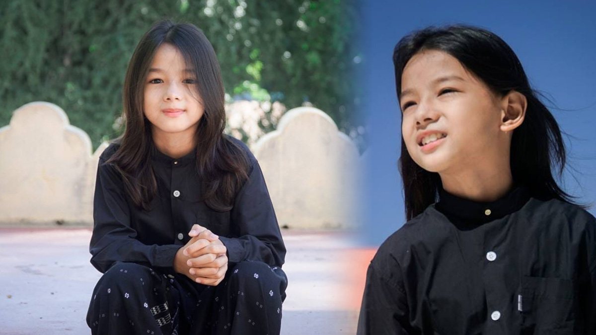 Thwin Htoo Annt ดาว Tiktok เด็ก ที่เหมือน ไป่ทาคนตัวน้อย