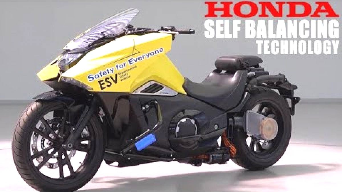 ฮอนด้า: เทคโนโลยีขับขี่ด้วยระบบช่วยการทรงตัวอัตโนมัติ (Honda Riding ...