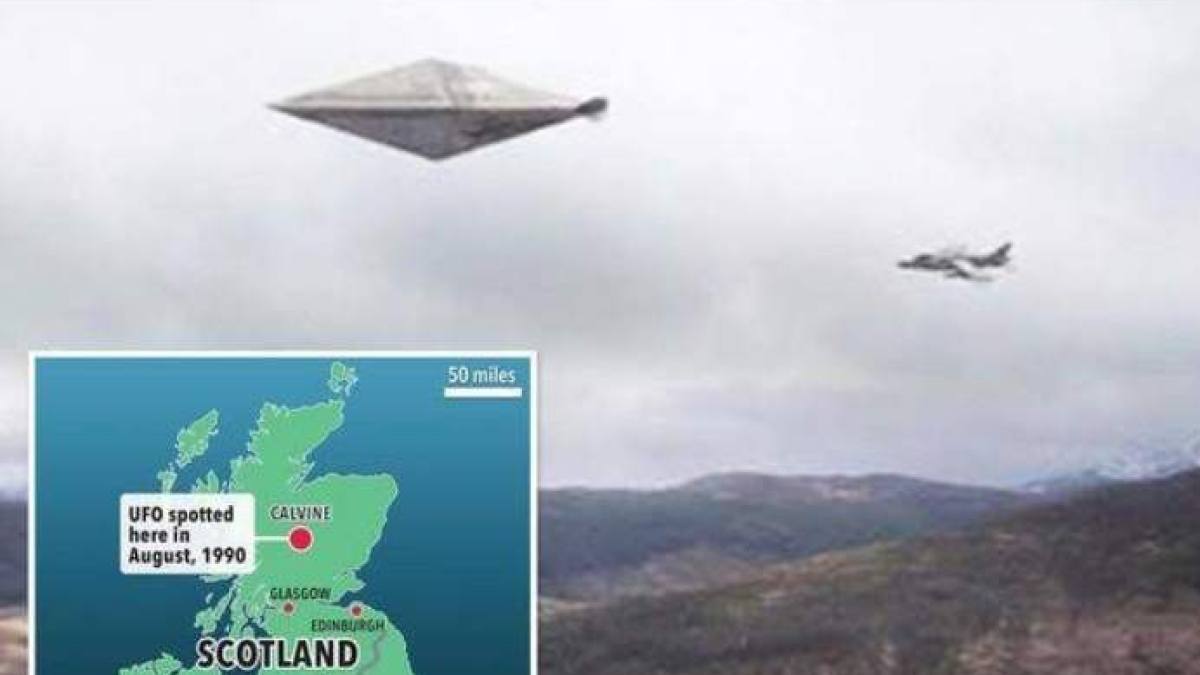 เผยภาพถ่ายที่มีชื่อว่า “Calvine Photograph”คือภาพถ่าย UFO ที่ชัดที่สุด ...