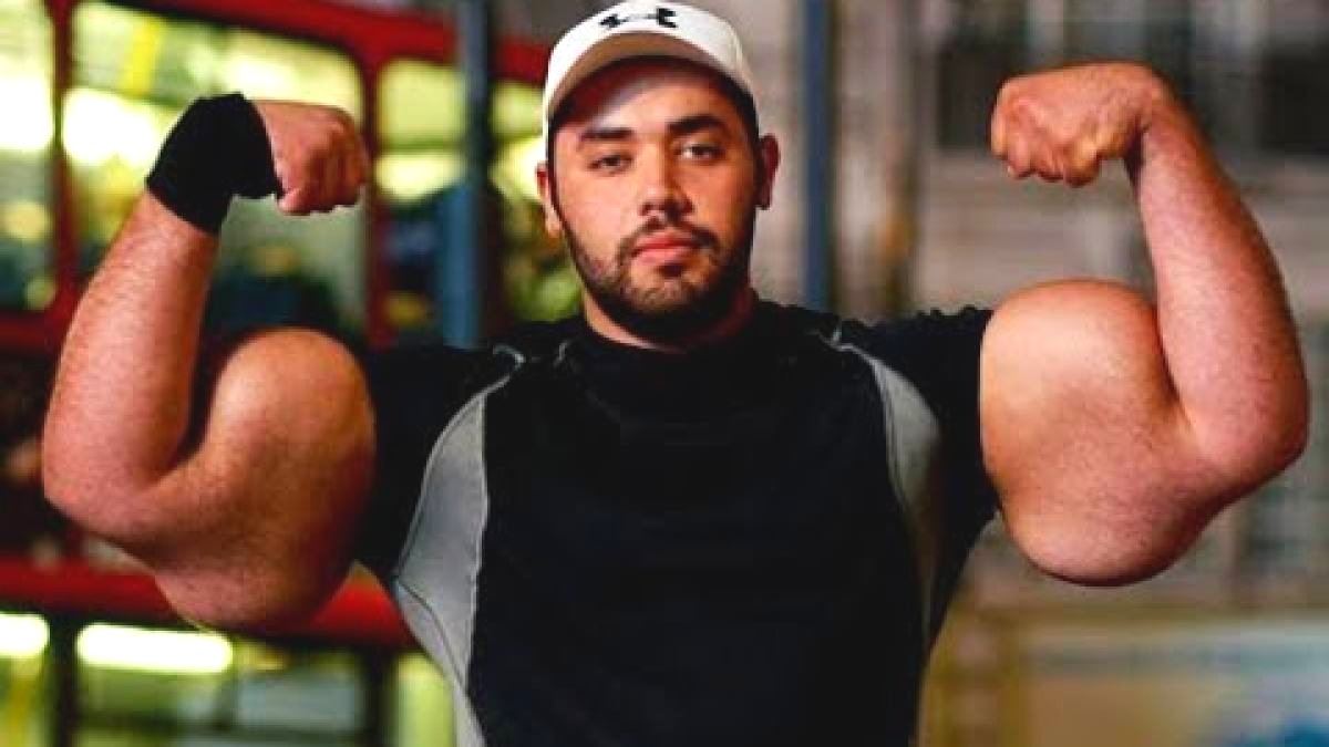 Moustafa Ismail ป๊อบอายตัวจริง...หนุ่มอียิปต์ครองสถิติกล้ามใหญ่ที่สุดในโลก โดย Guinness Book of ...