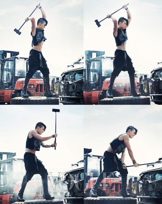 Park Jaebeom อดีต 2PM ถ่าย Vogue Korea เ้ดือนตุลาคม