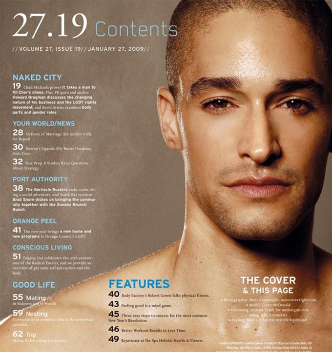 Corey M for Frontiers Magazine