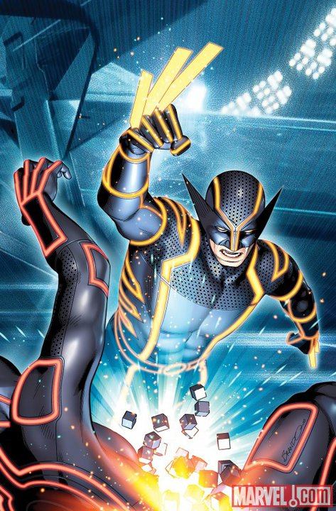 TRON LEGACY X MARVEL SUPER HERO