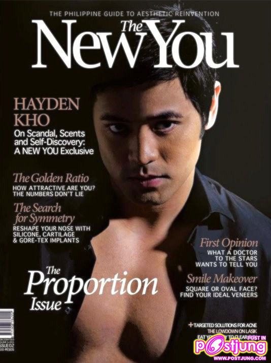 Hayden Kho cover-shoot on NewYou Magazine