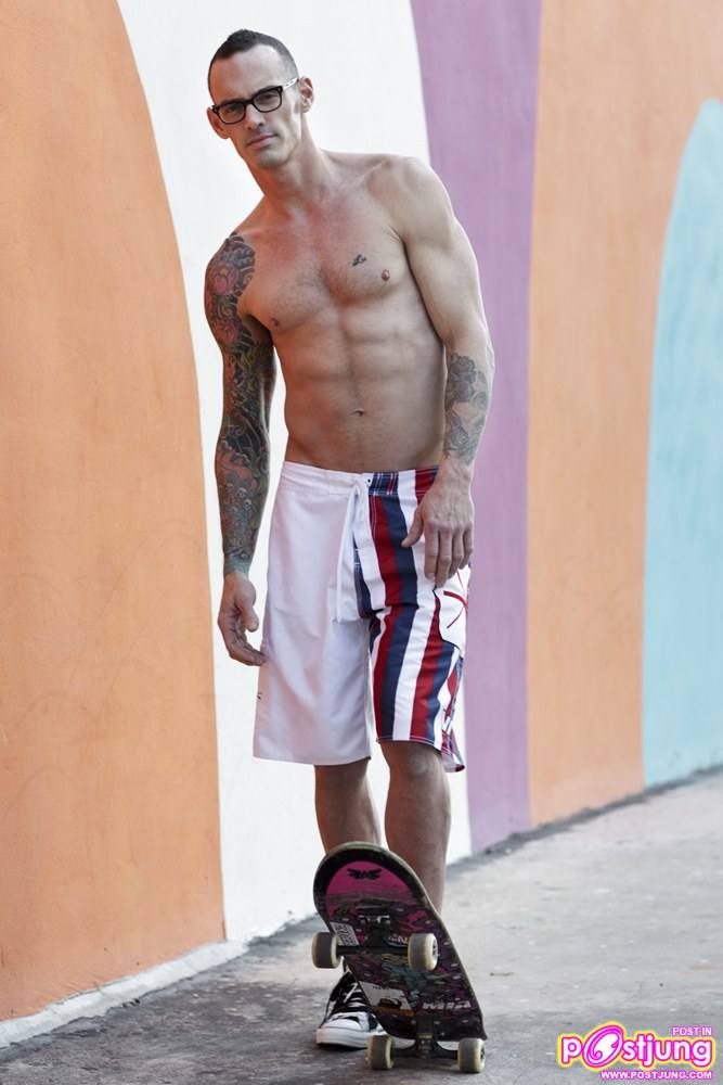 Tim Boyce @PlayGirl Magazine Spring 2011 issue