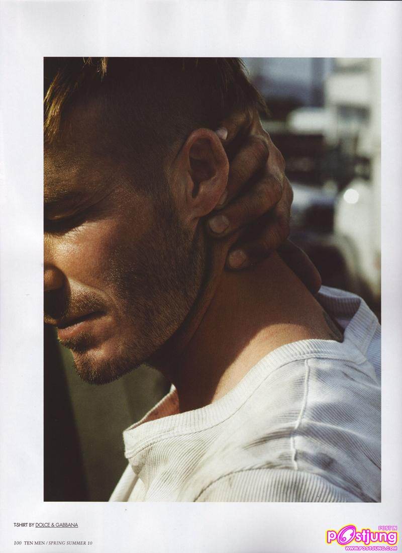 David Beckham @10 Magazine UK February 2010
