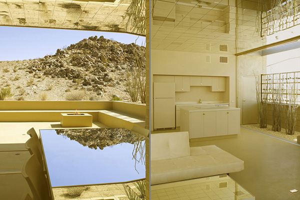 Gold Interior Design in a Golden Exterior House - amazing!