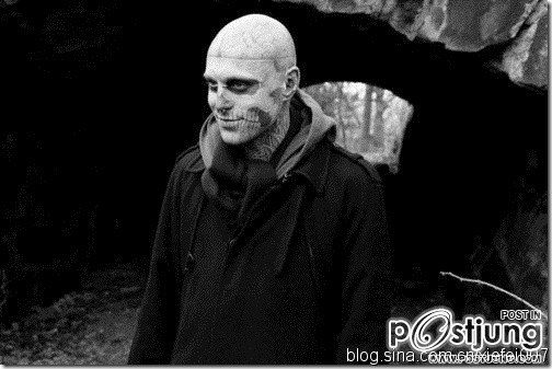 Canadian fashion male model "Zombie Boy"!