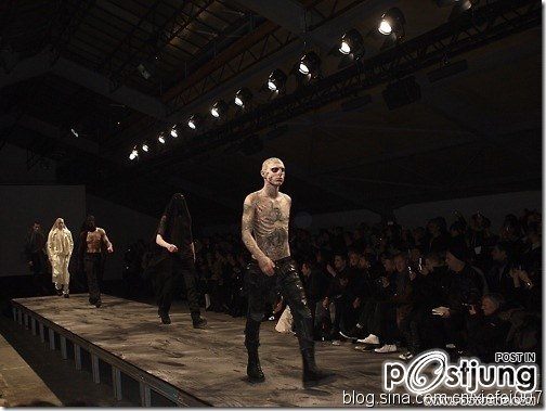 Canadian fashion male model "Zombie Boy"!