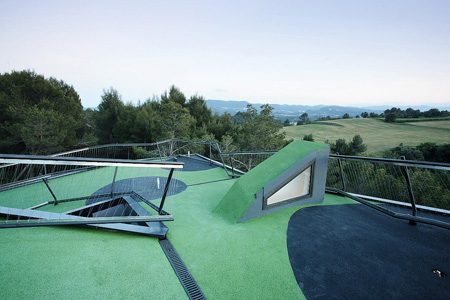Rooftop Golf Course House