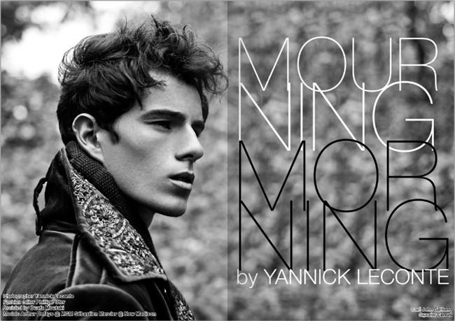 FEATURED MODEL: SÉBASTIEN MERCIER WITH ELITE MODELS