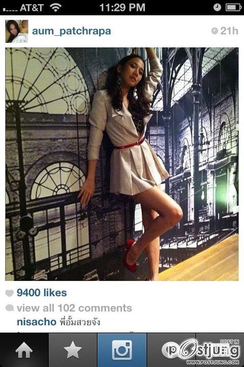 Aum Patchrapa >>>Instagram Update