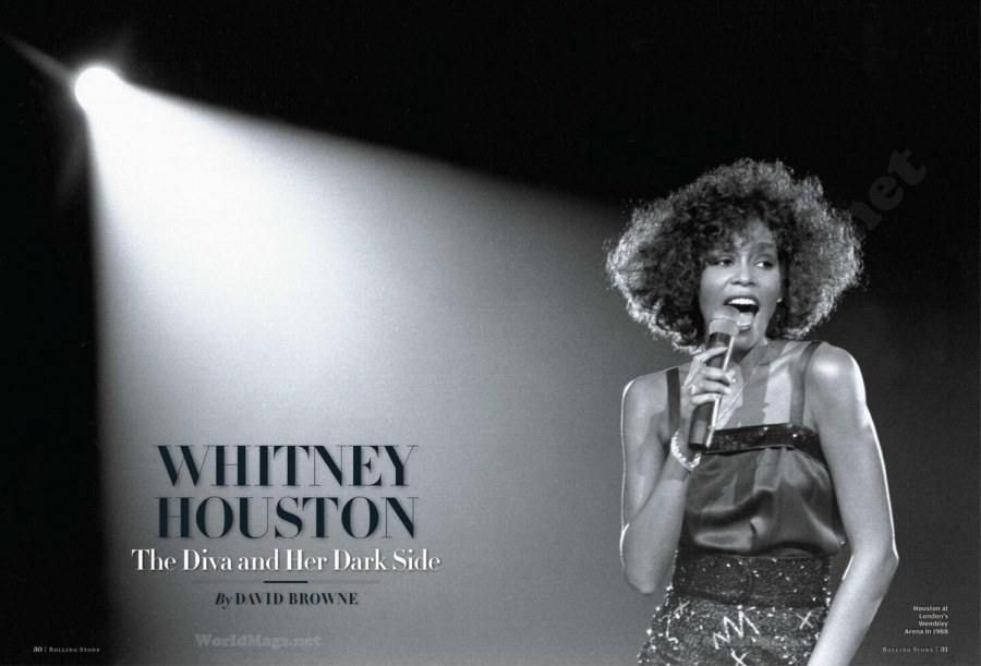 Whitney houston @ Rolling Stone issue 1152 March 2012