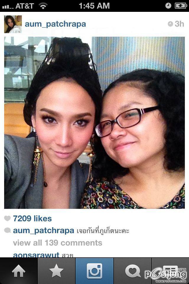 Aum Patchrapa Instagram Update - Hello Phuket, the paradise island!!!