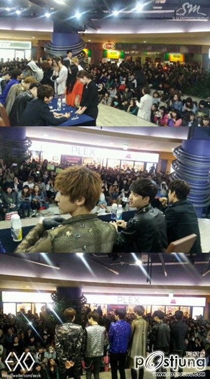 EXO-K Fansign at COEX