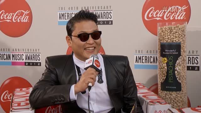 Psy - Red Carpet Interview - AMA 2012