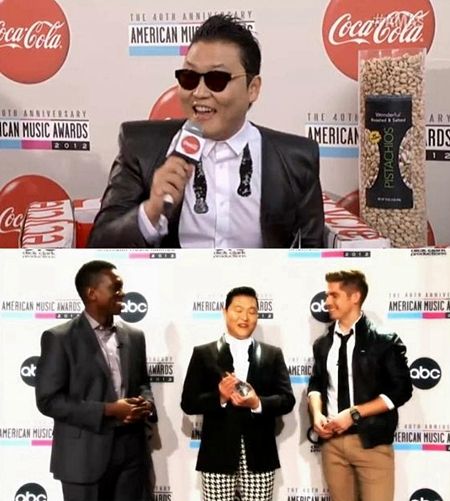 Psy - Red Carpet Interview - AMA 2012