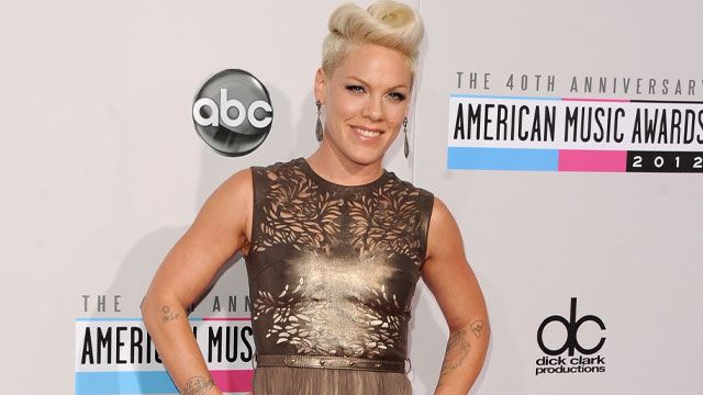 Pink - Red Carpet Interview - AMA 2012