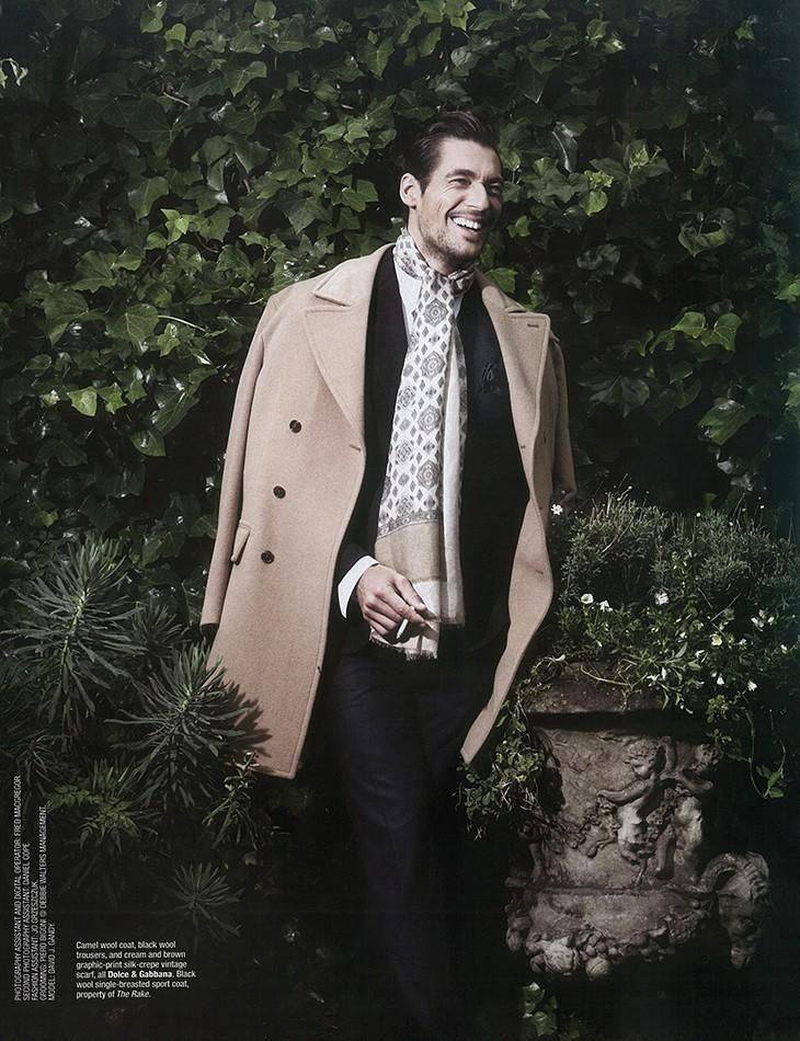 David Gandy @ The Rake Magazine F/W 12