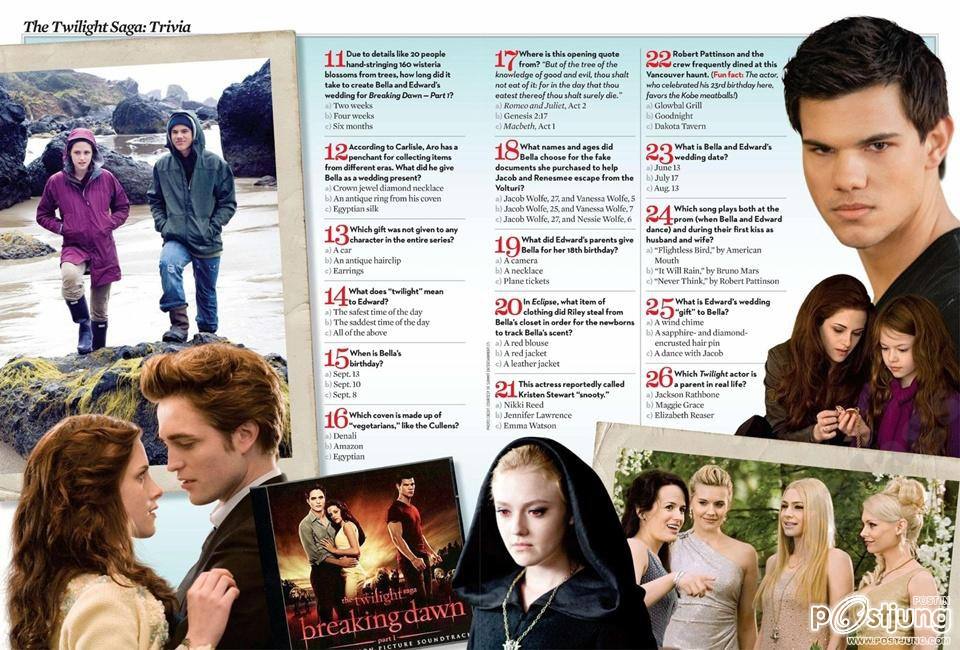 The Complete Twilight @ OK! Magazine Special December 2012