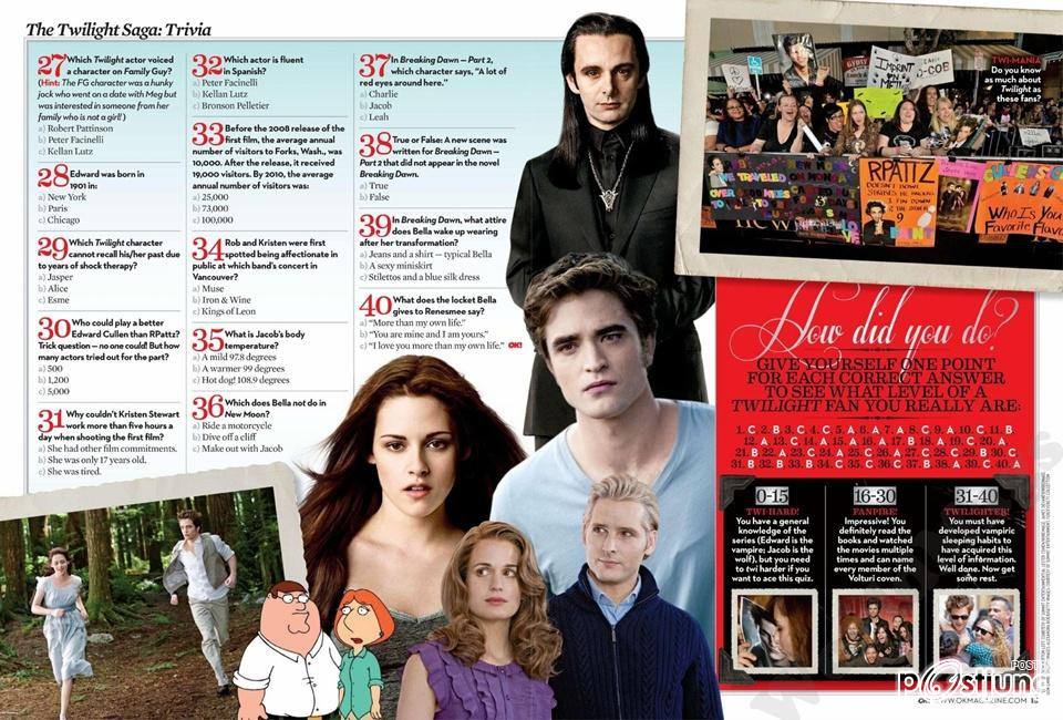 The Complete Twilight @ OK! Magazine Special December 2012
