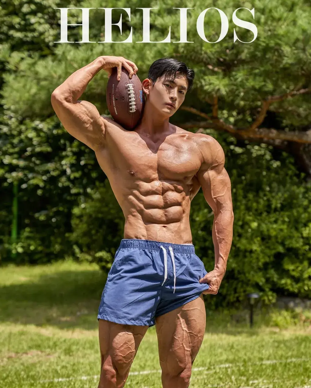 หนุ่มเกาหลีงานดี มีวาร์ป ( IG : superbody__jin )